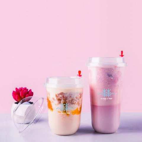 Custom Cup Factory's Premium PP Injection Plastic Cups For Bubble Tea ...
