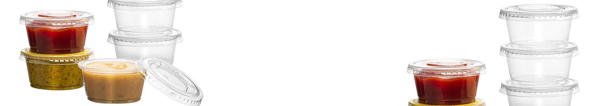 Plastic Portion Cups - Custom Cup Factory