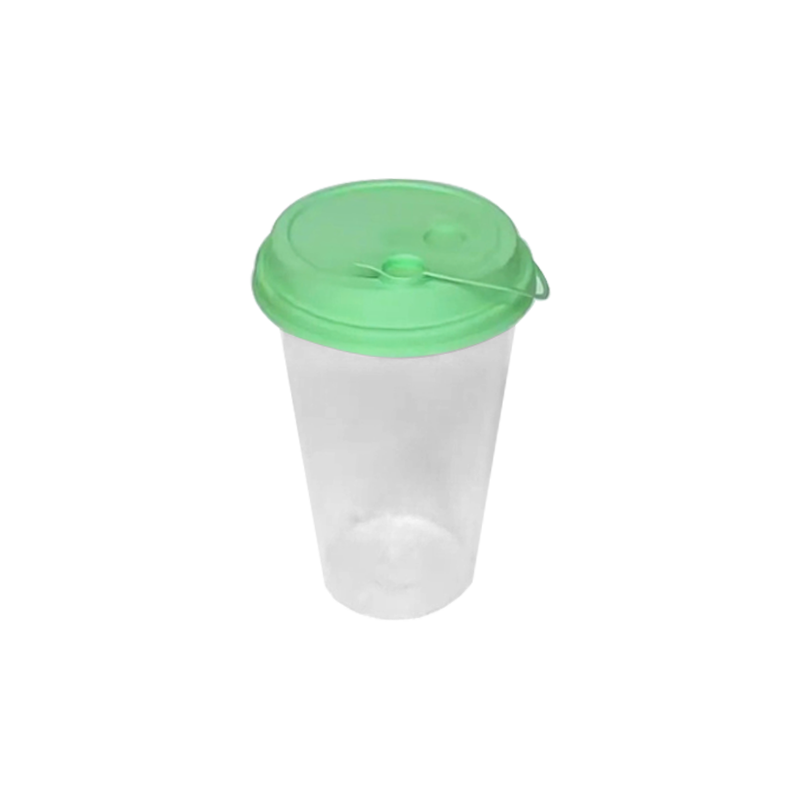 CCF 16-32OZ(D90MM) Premium PP Lid/Attached Stopper For PP Injection Cu ...