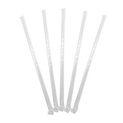 white drinking straws